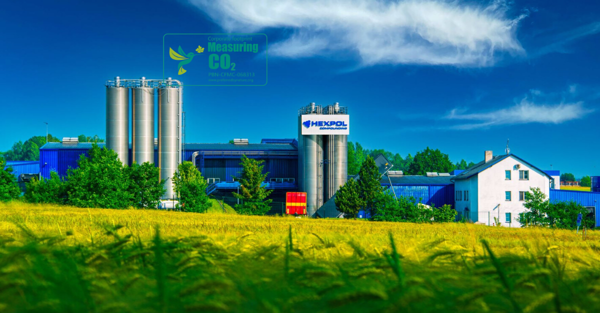 HEXPOL LESINA CO2 neutral in scopes 1 & 2 emissions | HEXPOL - A Material Difference